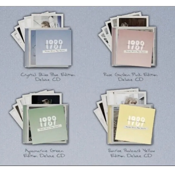 Taylor Swift | Other | 989 Taylors Version Tv Deluxe Cd Bundle Set Of 4 ...